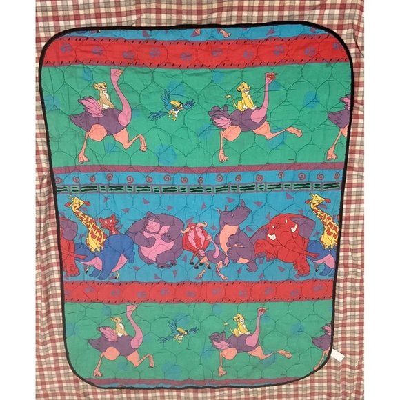Disney | Bedding | Vintage 99 Dundee Disneys The Lion King Characters ...